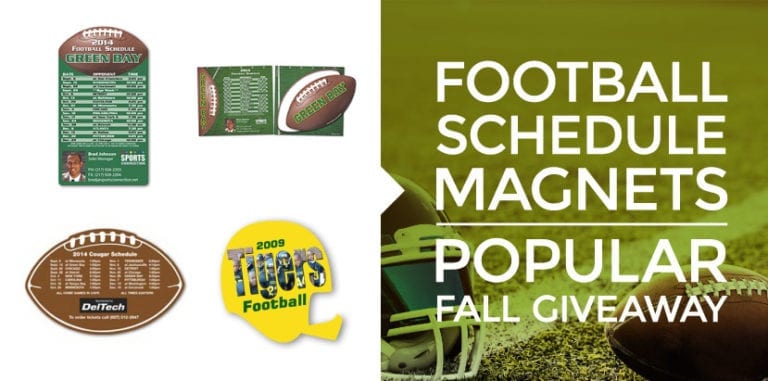 How to Market your Business with Football Schedule Magnets!